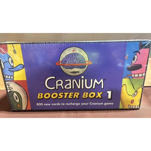 Cranium | Games | Cranium Booster Box80 New Cards Game Add On 1998 ...